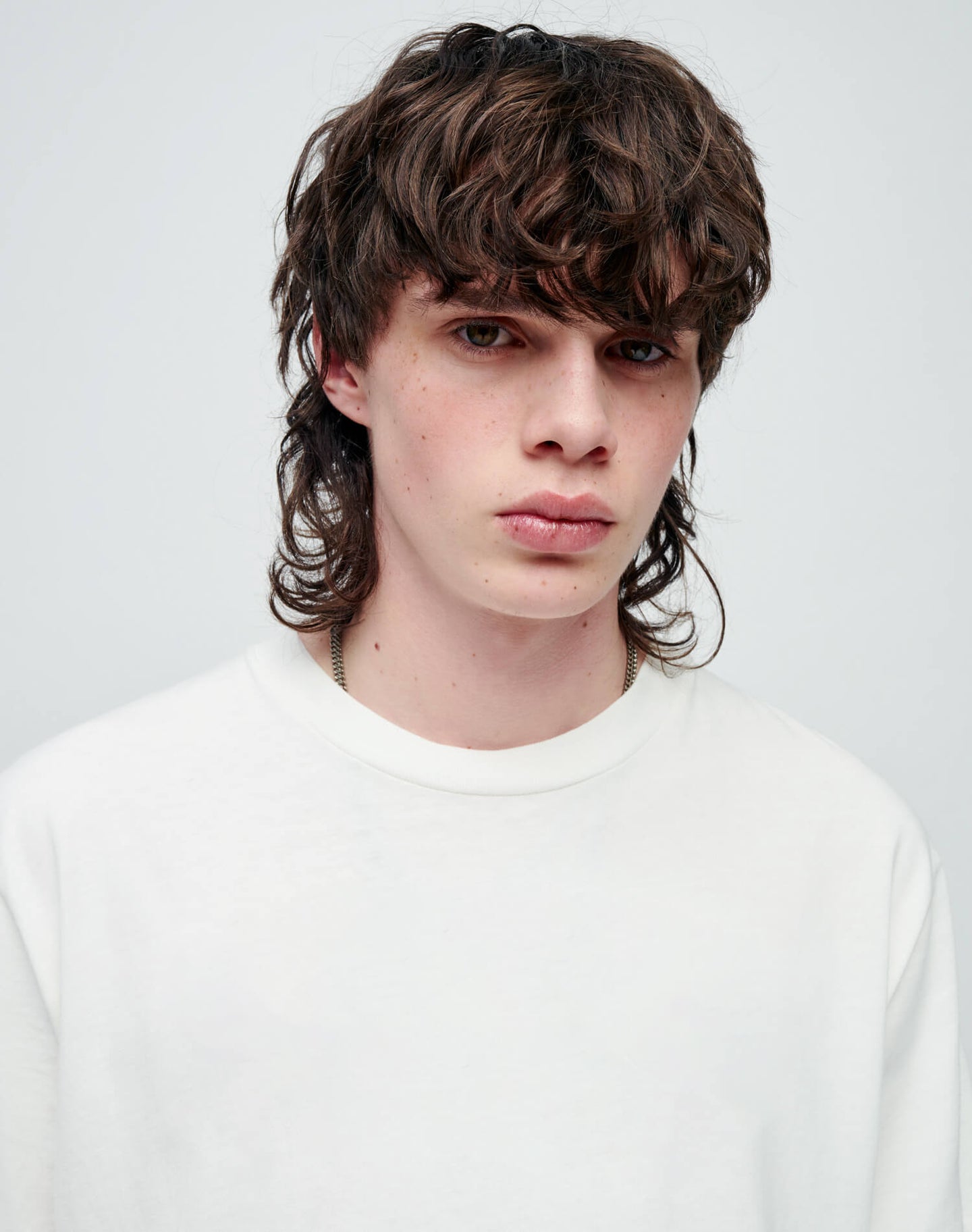RE/DONE | Men's Loose Tee in Old White