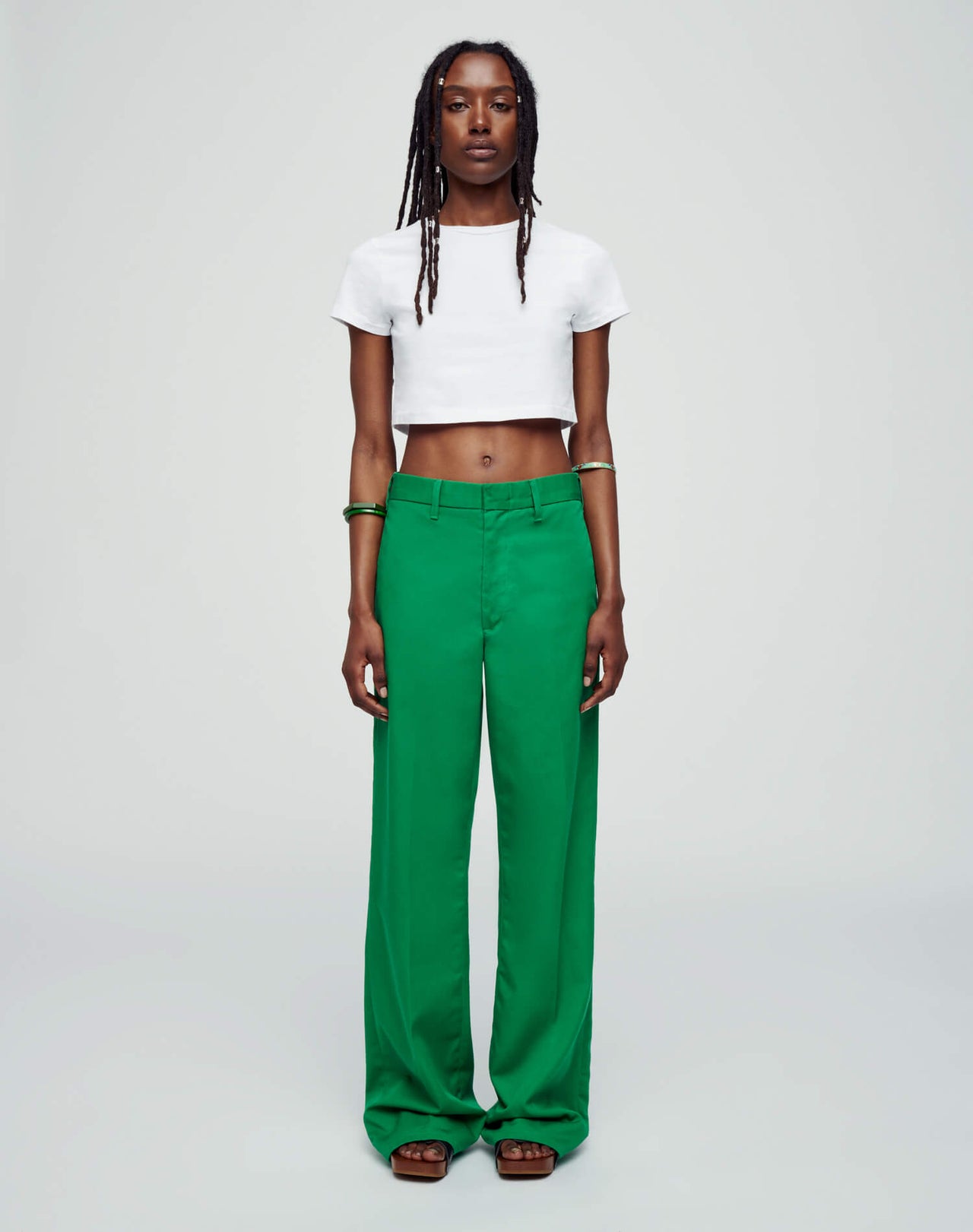 RE/DONE | Micro Tee in Optic White