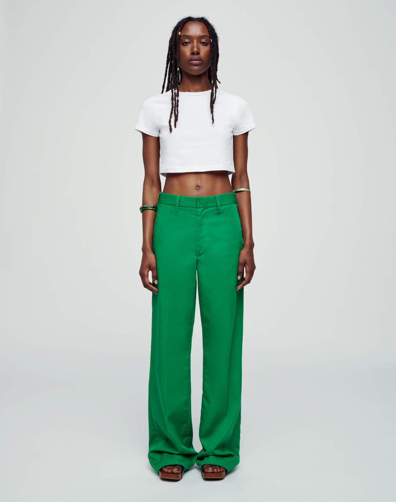 RE/DONE | Micro Tee in Optic White